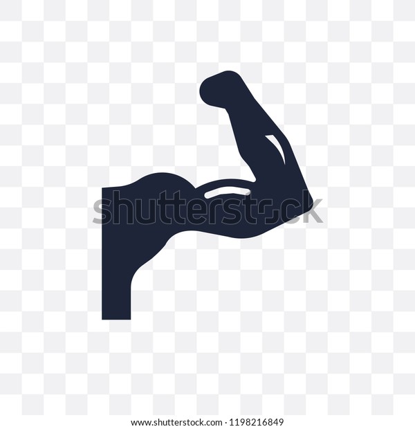 Muscles Transparent Icon Muscles Symbol Design Stock Vector (Royalty ...