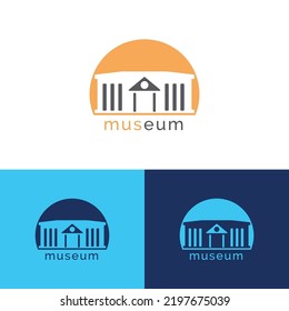 Museum Logo Design Vector Templet Stock Vector (Royalty Free ...