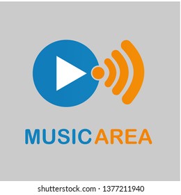 Music Area Logo Stock Vector (Royalty Free) 1377211940 | Shutterstock