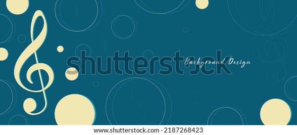 Music Background Design Vector Illustrationtemplate Design Stock Vector ...
