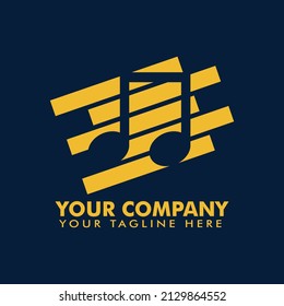 Music Chart Logo Template Music Icon Stock Vector (Royalty Free) 2129864552 | Shutterstock