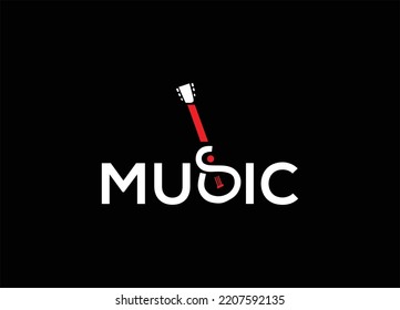 Music Creative Logo Design Illustrator Vector Stock Vector (Royalty ...
