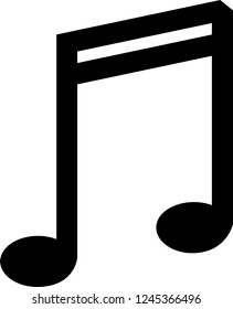Music Double Bar Note Symbol Vector Stock Vector (Royalty Free ...