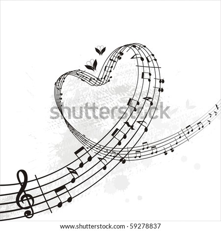 Music Note Heart Clipart | Free download on ClipArtMag