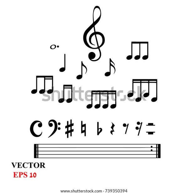 Music Lines Stock Vector (Royalty Free) 739350394 | Shutterstock