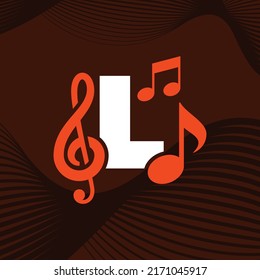 1,496 L music logo Images, Stock Photos & Vectors | Shutterstock