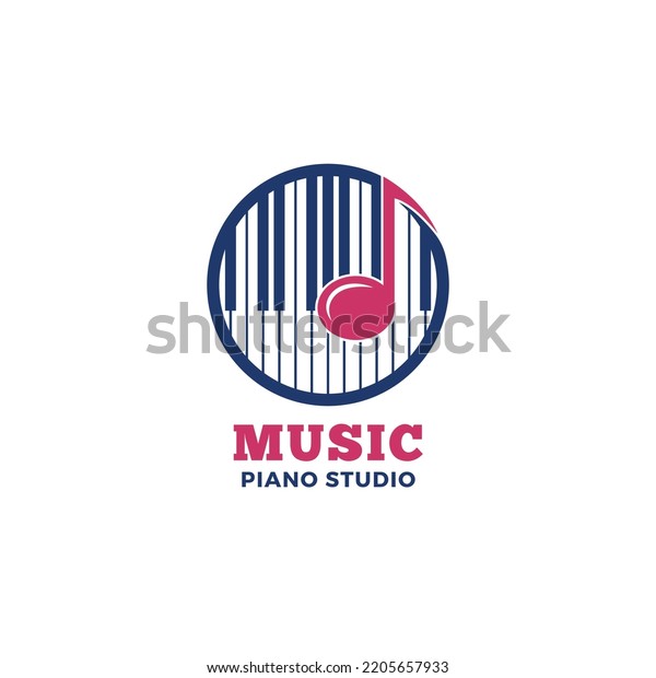 Music Logo Vector Image Piano Top Stock Vector (Royalty Free ...