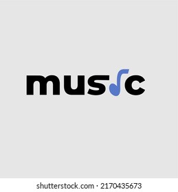 Music Logo Writing Vector Icon Stock Vector (Royalty Free) 2170435673 ...
