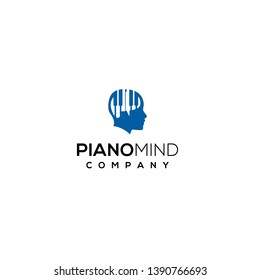 Music Mind Vector Logo Templates Stock Vector (Royalty Free) 1390766693 ...