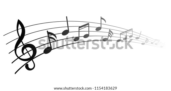 Music Notes Group Musical Notes Vector: เวกเตอร์สต็อก (ปลอดค่าลิขสิทธิ์ ...
