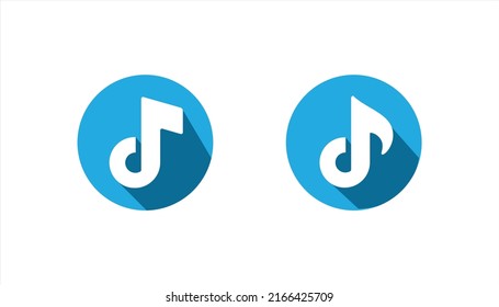 Music Notes Icon Symbol Vector Illustration Stock Vector (Royalty Free ...