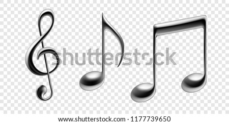 Transparent Musical Notes | Free download on ClipArtMag