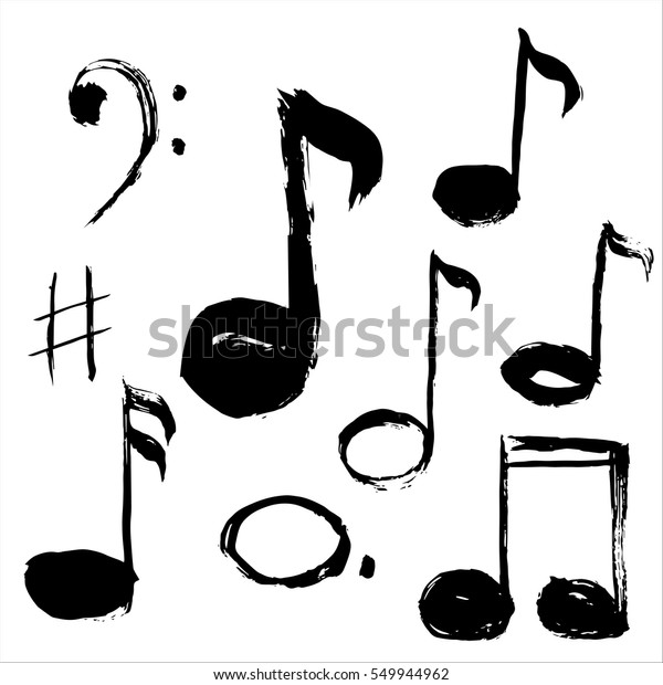 25,591 Grunge Music Notes Images, Stock Photos & Vectors | Shutterstock