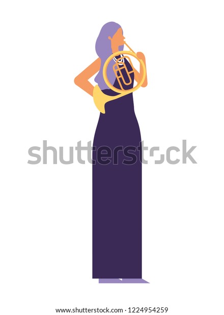 Music People Instruments Stock Vector (Royalty Free) 1224954259 ...