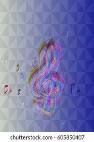 Music Texture Art Stock Vector (Royalty Free) 605850407 | Shutterstock
