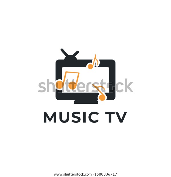 Music Tv Logo Design Template Full 스톡 벡터(로열티 프리) 1588306717 | Shutterstock