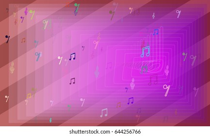 Musical Note Design Idea Stock Vector (Royalty Free) 644256766 ...