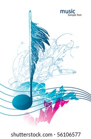 1,360 Musical note feather Stock Illustrations, Images & Vectors ...