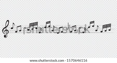 Musical Notes Transparent Background | Free download on ClipArtMag