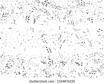 Musical Notes Treble Clef Flat Sharp Stock Vector (Royalty Free ...