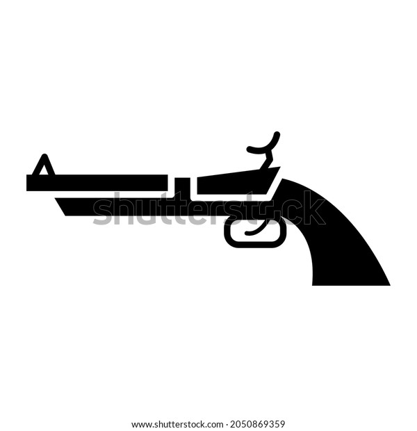 Musket Icon Trendy Vector Design Illustration Stock Vector (Royalty ...