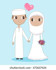 1,842 Wedding muslim cartoon Images, Stock Photos & Vectors | Shutterstock