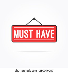 Must Have Label Stock Vector (Royalty Free) 280049267 | Shutterstock