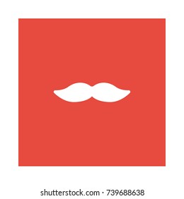 Mustache Icon Stock Vector (Royalty Free) 739688638 | Shutterstock