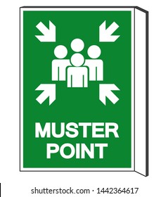 Muster Point Symbol Sign Vector Illustration Stock Vector (Royalty Free ...