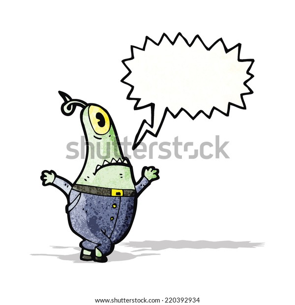 Mutant Monster Man Cartoon Stock Vector (Royalty Free) 220392934 ...