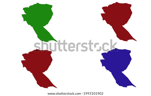 Mutomo City Map Silhouette Kenya Stock Vector (Royalty Free) 1993101902