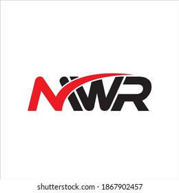 Mwr Letter Vector Logo Design Stock Vector (Royalty Free) 1867902457 ...