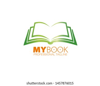 My Book Logo Design Template Stock Vector (Royalty Free) 1457876015 ...