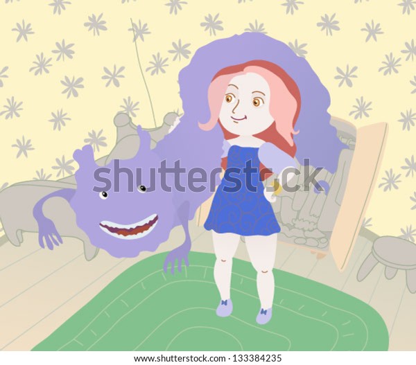 My Friend Nightmare Stock Vector (Royalty Free) 133384235 | Shutterstock