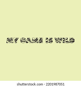 My Game Wild Check Eps Vector Stock Vector (Royalty Free) 2201987051 ...