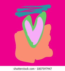 My Heart Logo Vector Stock Vector (Royalty Free) 1007597947