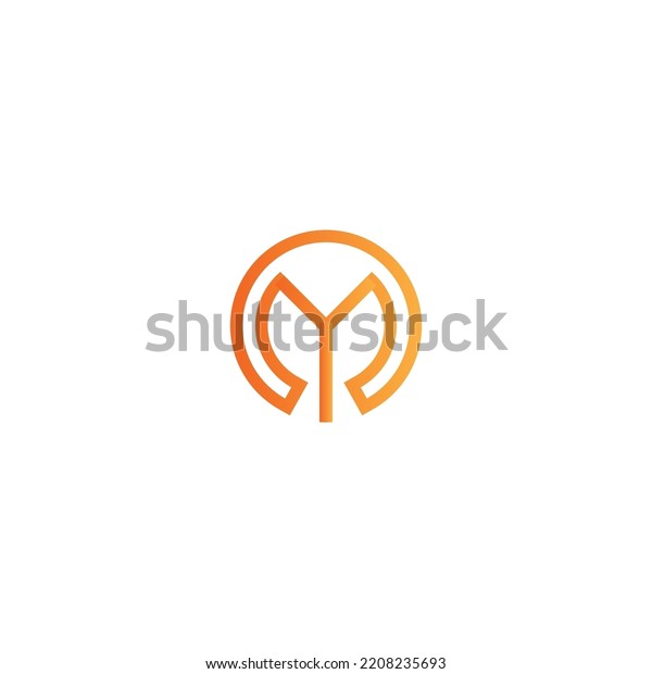 My Initials Logo Design Illustration Stock Vector (Royalty Free ...