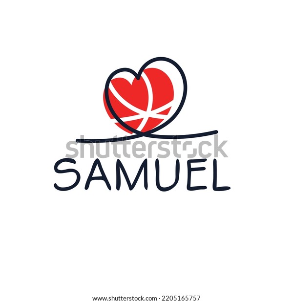 My Name Samuel Name Stock Vector (Royalty Free) 2205165757 | Shutterstock