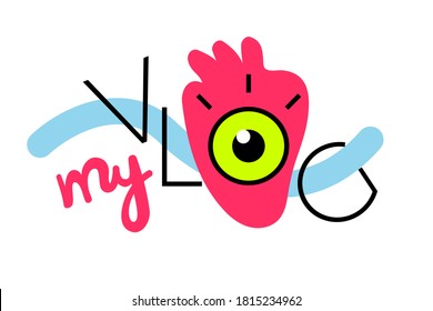 720 Vlogger logo Images, Stock Photos & Vectors | Shutterstock