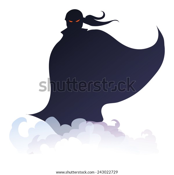 Mysterious Hero Stock Vector (Royalty Free) 243022729 | Shutterstock