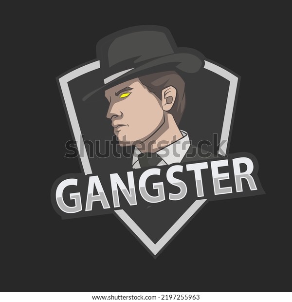 Mysterious Mafia Man Vector Logo Stock Vector (Royalty Free) 2197255963 ...