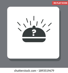 Mystery Box Icons Simple Flat Symbols Stock Vector (Royalty Free ...