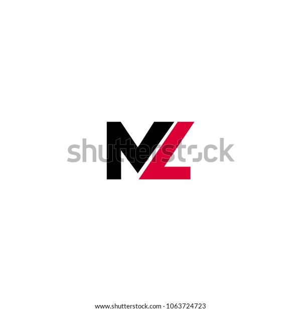 Mz Letter Logo Vector Stock Vector (Royalty Free) 1063724723 | Shutterstock
