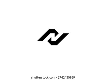 N Alphabet Logo Vector Design Stock Vector (Royalty Free) 1742430989 ...