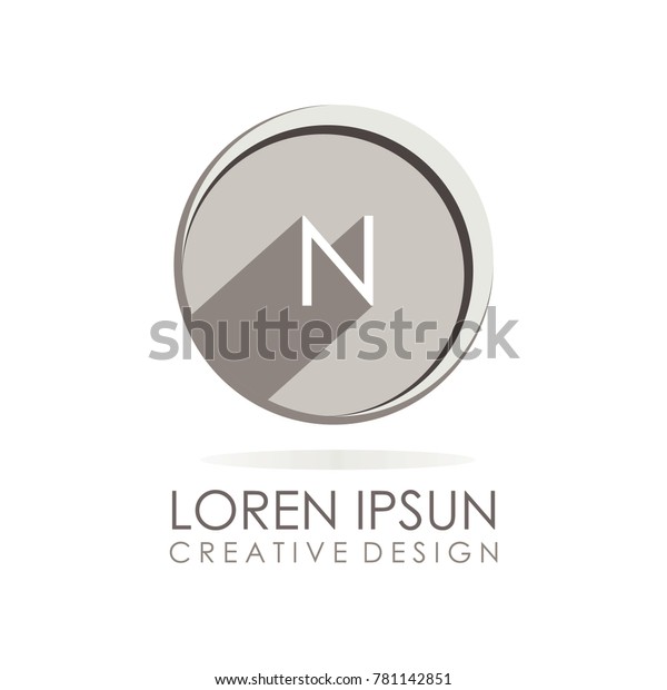 N Icon Logo Design Stock Vector (Royalty Free) 781142851 | Shutterstock