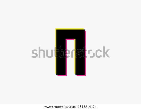N Letter Font Vector Desing Alphabet Stock Vector (Royalty Free ...
