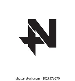 N Plus Xn Letter Logo Design Stock Vector (Royalty Free) 1029576370 ...