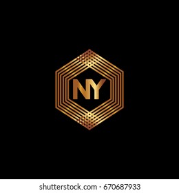 N Y Logo Stock Vector (Royalty Free) 670687933 | Shutterstock