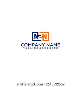 N2n Letter Initial Logo Design Stock Vector (Royalty Free) 2143532559 ...