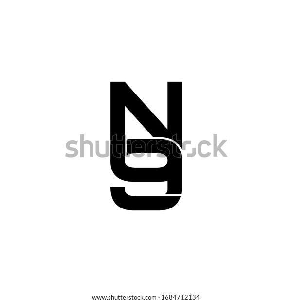 n9 diseño original del logotipo en: vector de stock (libre de regalías ...